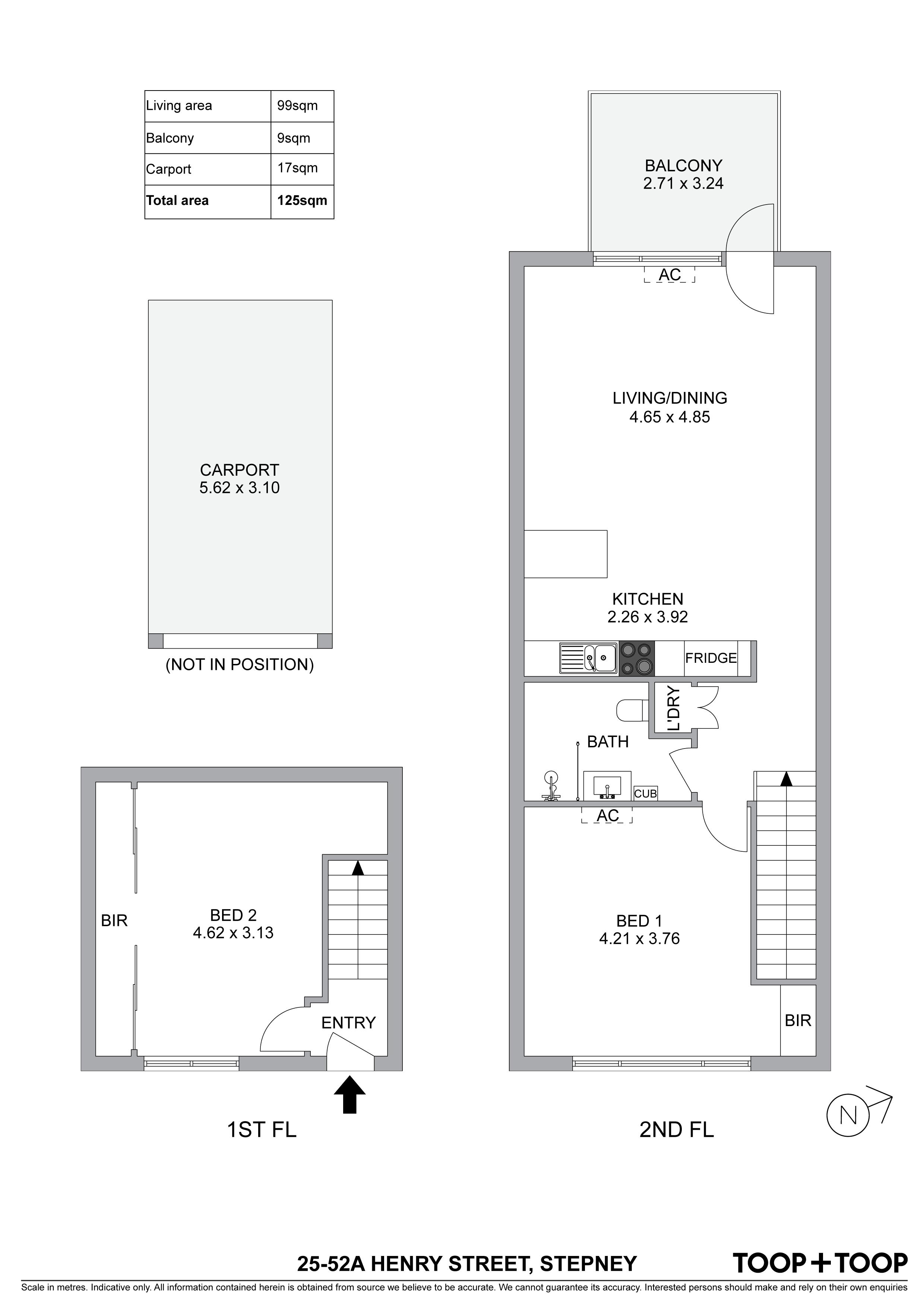 25 / 52A Henry Street, Stepney SA 5069 - TOOP+TOOP