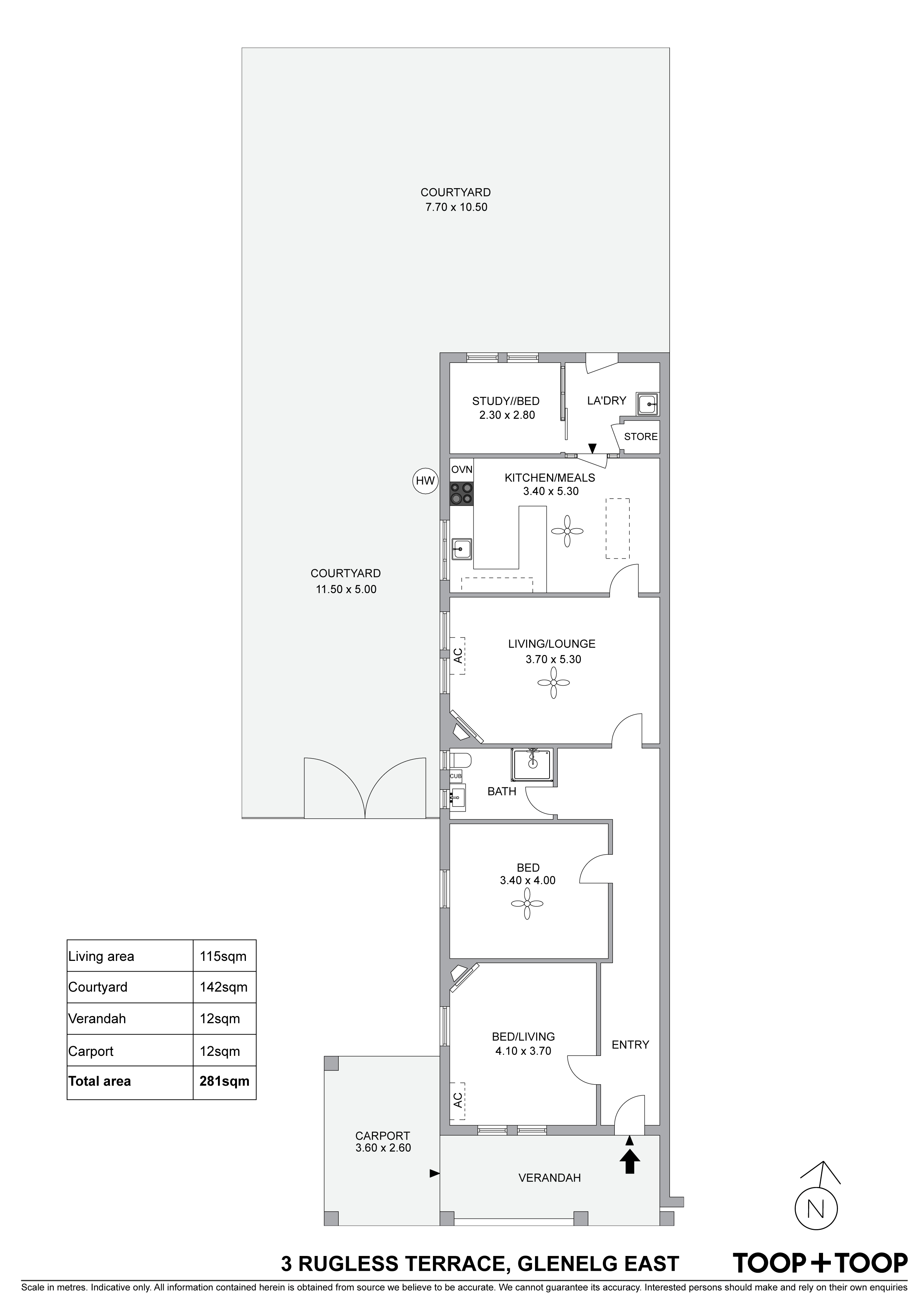 3 Rugless Terrace, Glenelg East SA 5045 - TOOP+TOOP