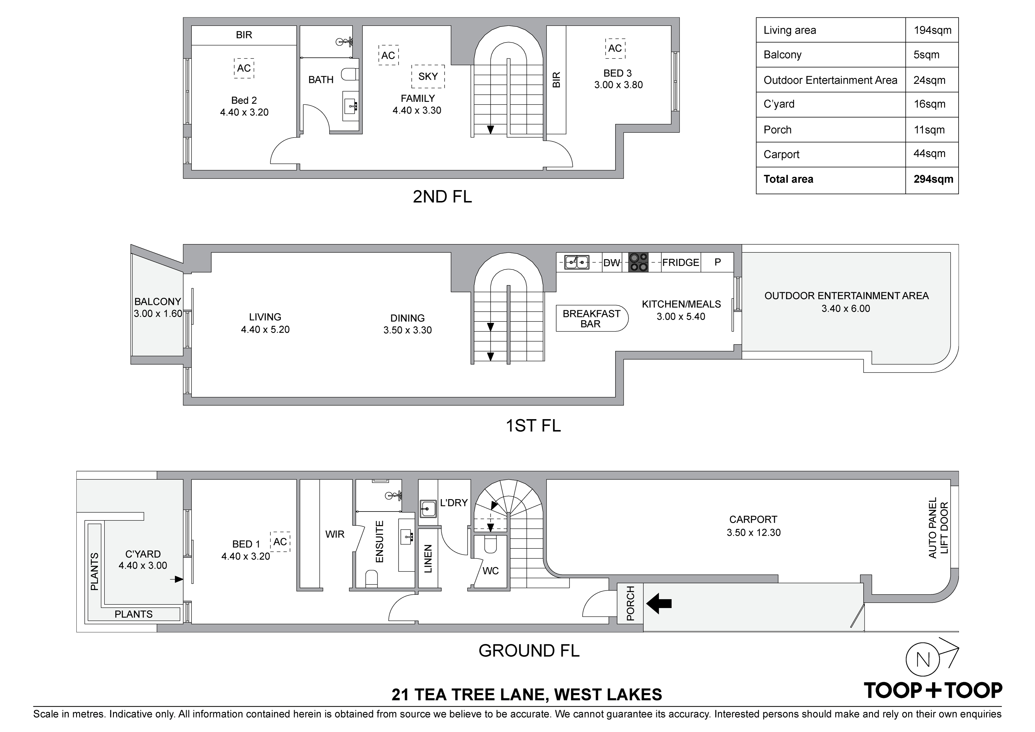21 Tea Tree Lane, West Lakes SA 5021 - TOOP+TOOP