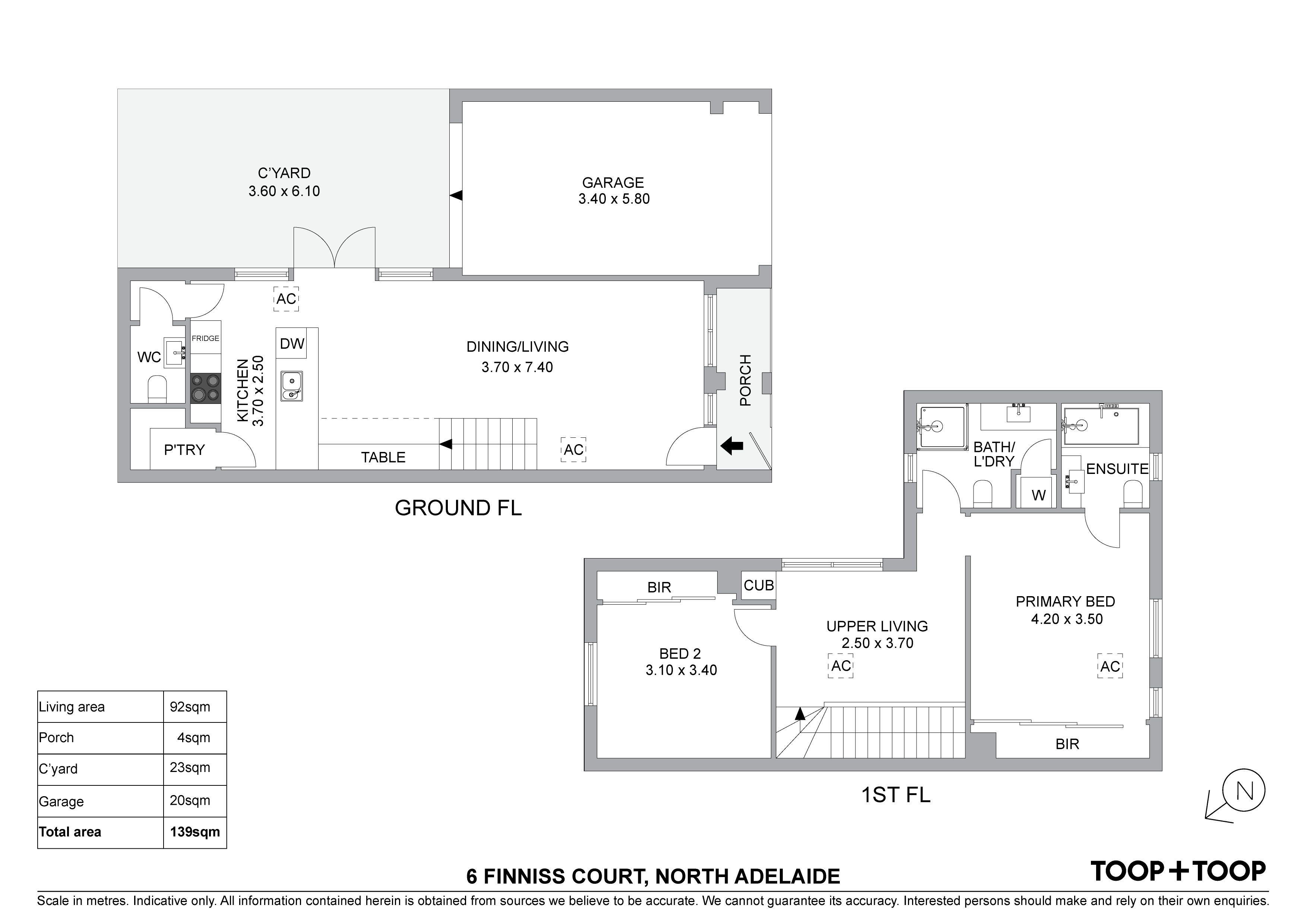 6 Finniss Court, North Adelaide SA 5006 - TOOP+TOOP
